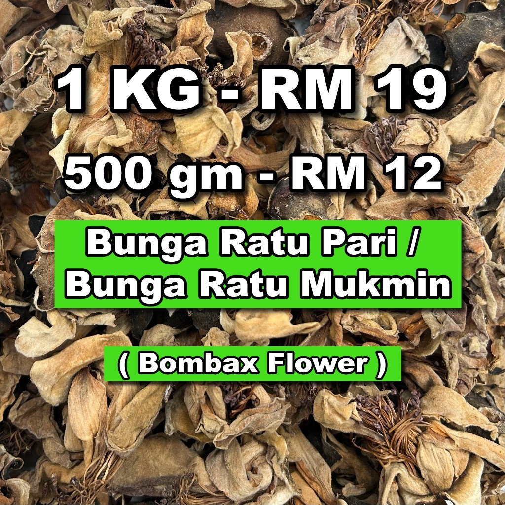 Bunga Ratu Pari / Mukmin, Bambax Flower 木棉花 (500g & 1kg) | Shopee Malaysia