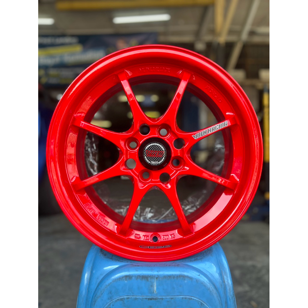 Rim CE28 AOW RED CHILLI LIKE NEW (USED) | Shopee Malaysia