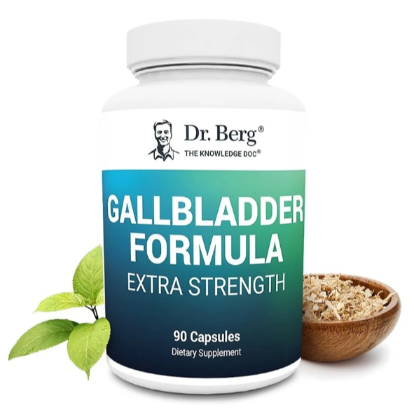 Dr. Berg Gallbladder Formula Extra Strength - with Ox Bile Powder and ...