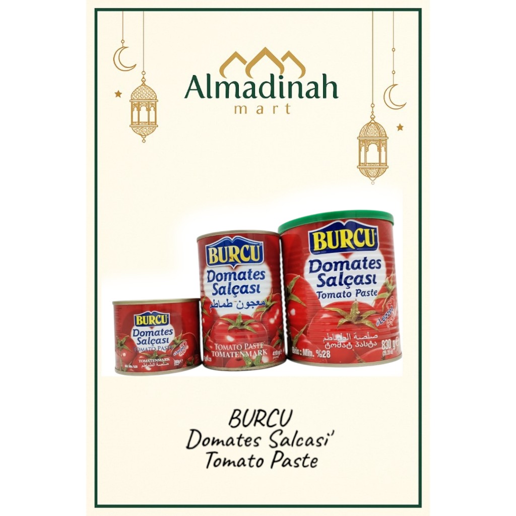 [HALAL] Arabic Food Products/ BURCU Tomato paste (200g/410g/830g ...