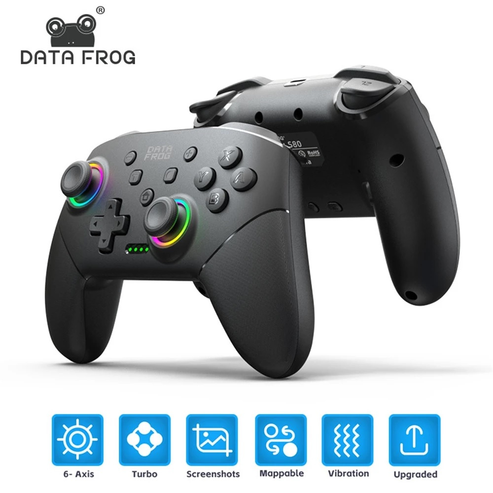 [Local Stock] DATAFROG Controller S80 Compatible Wireless Controller Nintendo Switch Controller ...