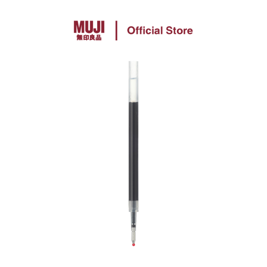 MUJI Refill Smooth Gel Ink Ballpoint Pen 0.5 Black | Shopee Malaysia