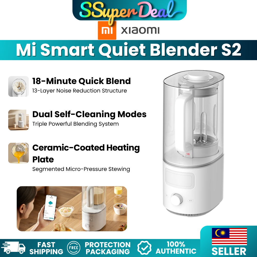 Xiaomi Mi Smart Quiet Blender S2 MJPBJ02DEM / MPBJ002PL 13-Layer Noise ...