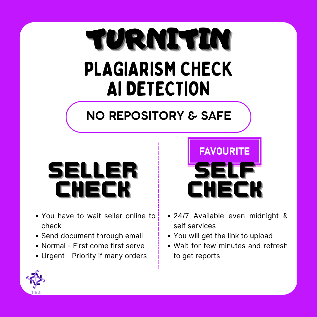 [Self Check OR Seller Check] Plagiarism & AI Writing Detection 𝑻𝒖𝒓𝒏𝒊𝒕𝒊𝒏 ...