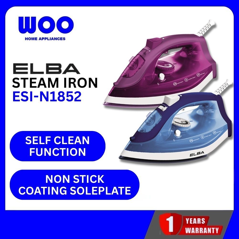 ELBA STEAM IRON ESI-N1852 | Shopee Malaysia