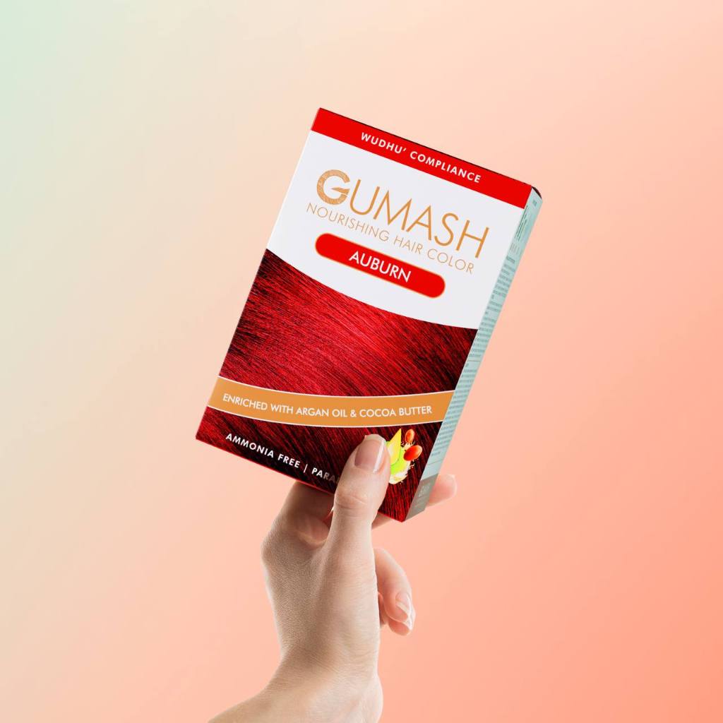 Gumash Nourishing Hair Color (AUBURN) | Shopee Malaysia