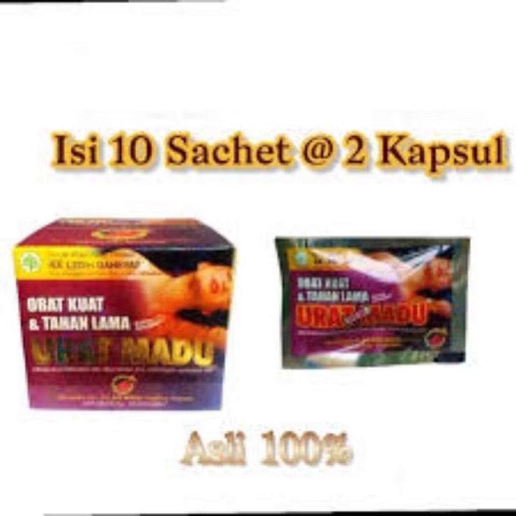 URAT MADU HARGA @ 1 KOTAK (10 SACHET X 2 KAPSUL) | Shopee Malaysia