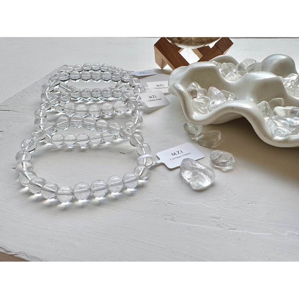 [Ready Stock]Natural Clear Quartz 8-9mm 天然白水晶 | Shopee Malaysia