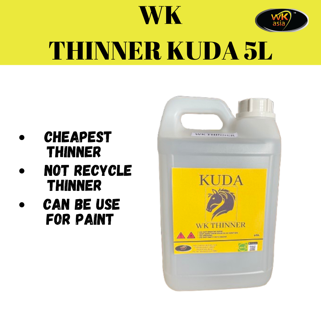 WK THINNER 5L PVC READY STOCK | Shopee Malaysia