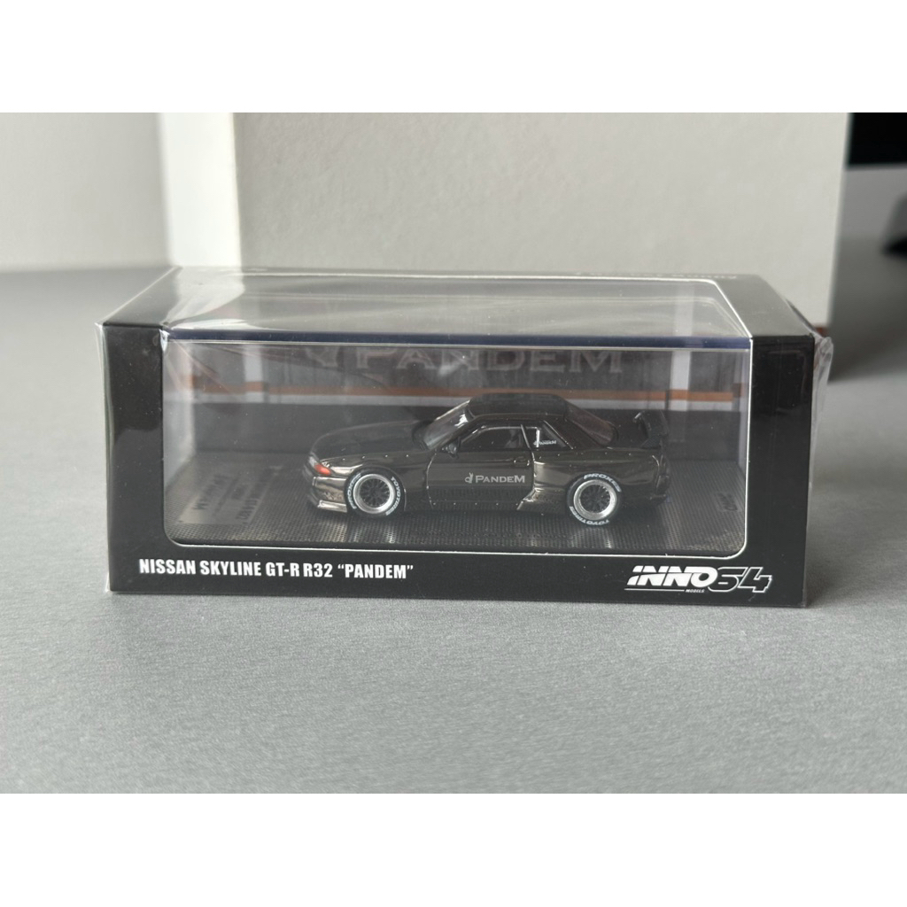 Inno64 Nissan Skyline GTR R32 Pandem (Chrome Black) | Shopee Malaysia