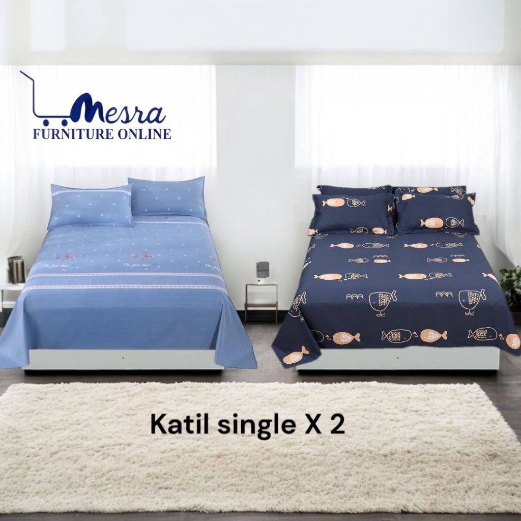 Mesra: Classic Wooden single Bed frame with drawers / Pull Out Bed ...