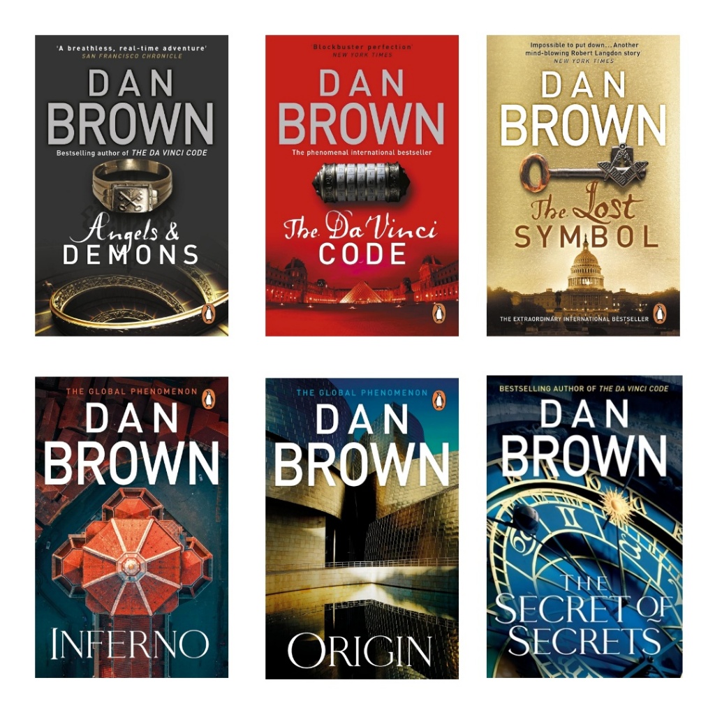 Angels & Demons / The Da Vinci Code / The Lost Symbol / Inferno/Origin ...