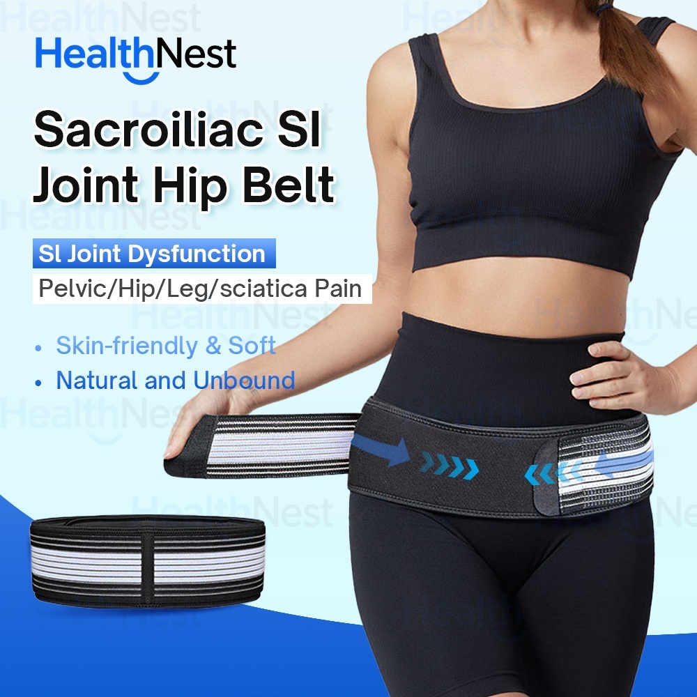 Sacroiliac Hip Support Belt Pelvic Stabilization Pain Relief For ...