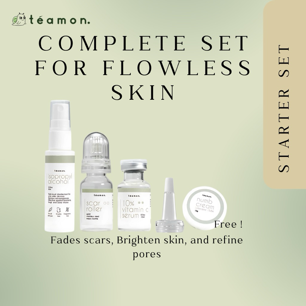 Teamon Skin Starter Set - for beginner scar treatment | Shopee Malaysia