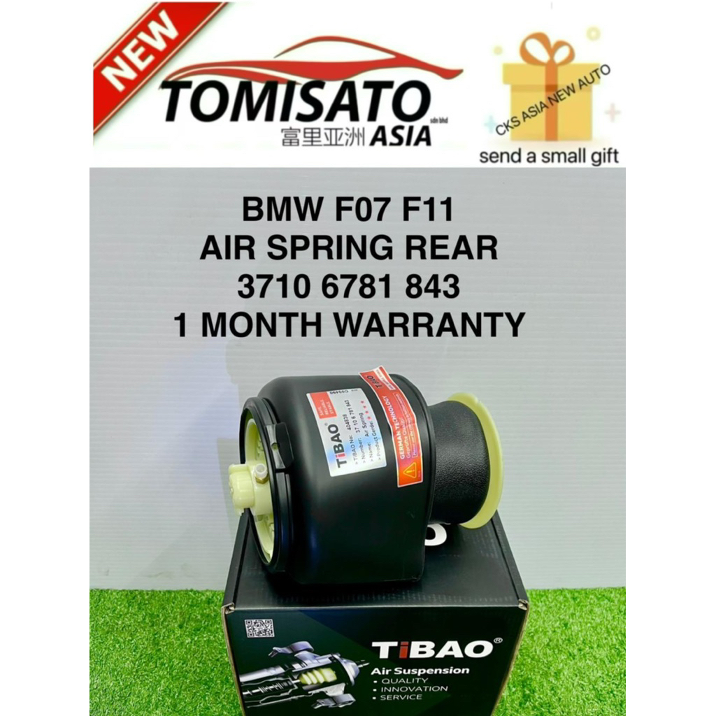 BMW F07 REAR AIR SPRING LH=RH NEW CHINA OEM PRICE FOR 1PCS | Shopee ...