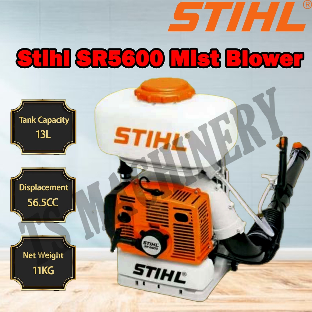 Stihl SR 5600 Mist Blower Sprayer Mist Blower Mist Duster Mesin Pump ...