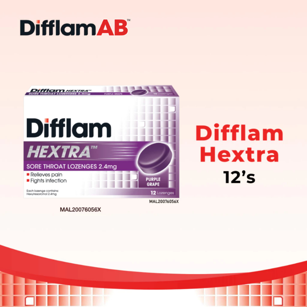CARING DIFFLAM HEXTRA LOZENGES 12S | Shopee Malaysia