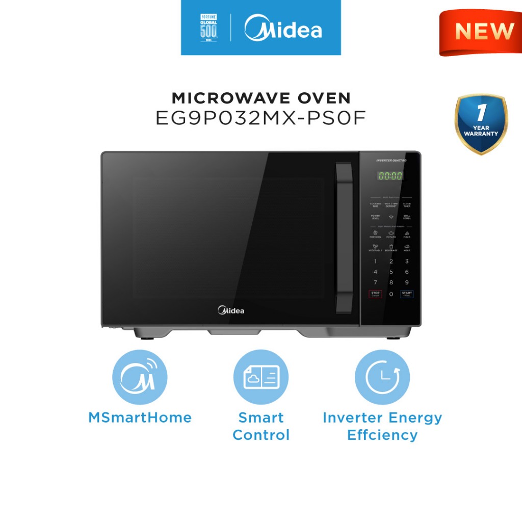 Midea EG9P032MX-PS0F 30L Inverter Digital Microwave Oven With WIFI ...