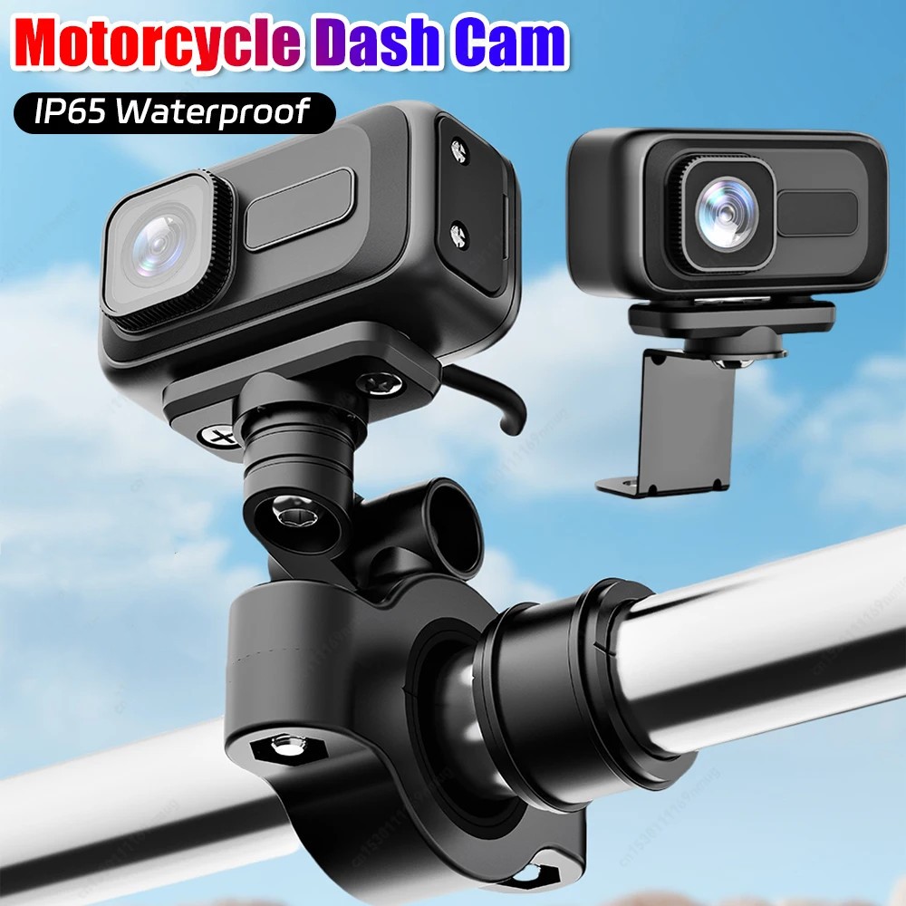 2K Motorcycle Dash Cam Dvr Video Recorder Motorcycle Camera 1080P IP65 ...