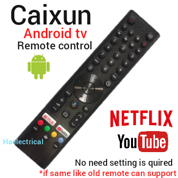 Caixun Android LED TV Remote Control EC-43S1A EC-50S1A EC-55S1A LE ...