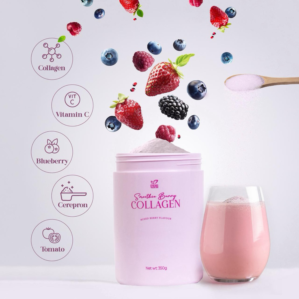 DHERBS SMOOTHIE BERRY MIXED BERRY FLAVOUR | Shopee Malaysia
