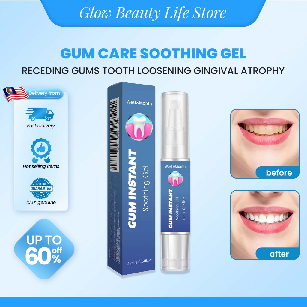 Gum Care Soothing Gel Gums Therapy Gel Receding Gums Tooth Loosening ...