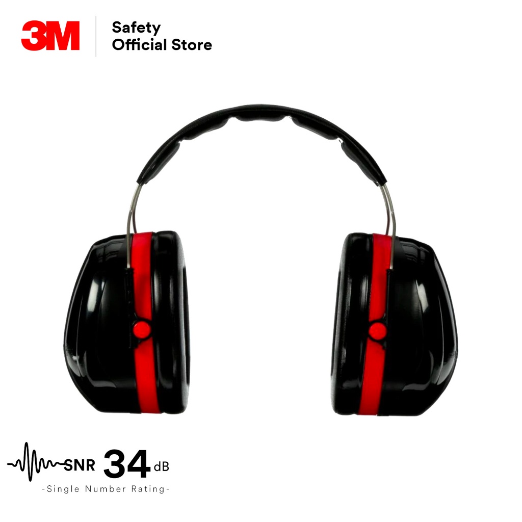 3M™ H540A Peltor Optime III Safety Earmuffs SNR 34 dB/ DOSH SIRIM ...