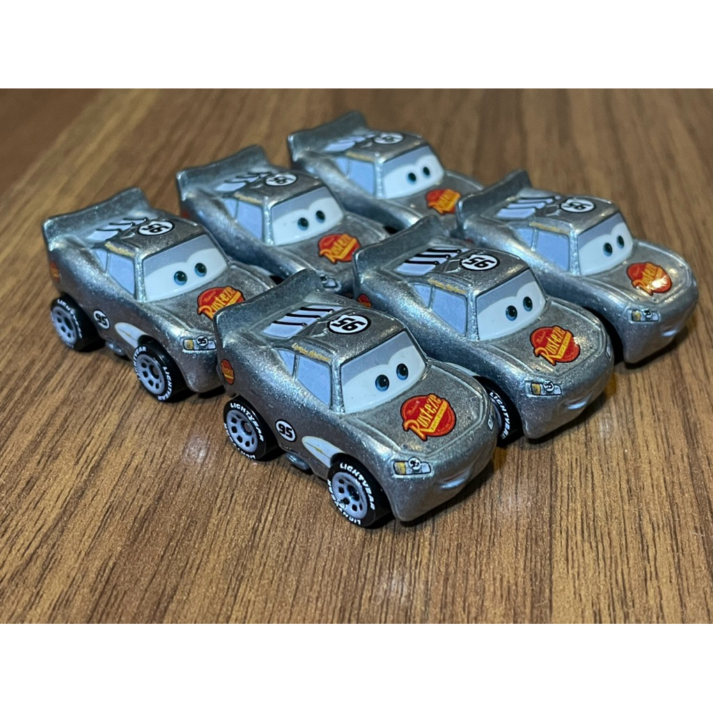 Silver Lightning McQueen Mini Cars Racers Loose Package | Shopee Malaysia