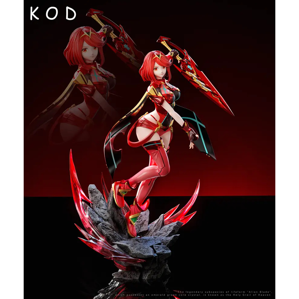 KOD Studio - Chronicles Lightweight Mech Model #1 Pyra Xenoblade Resin ...