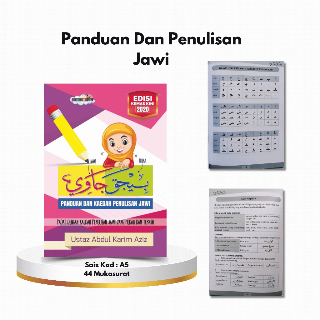 [MOMMYHAPPY] Panduan Dan Kaedah Penulisan Jawi | Belajar Jawi ...