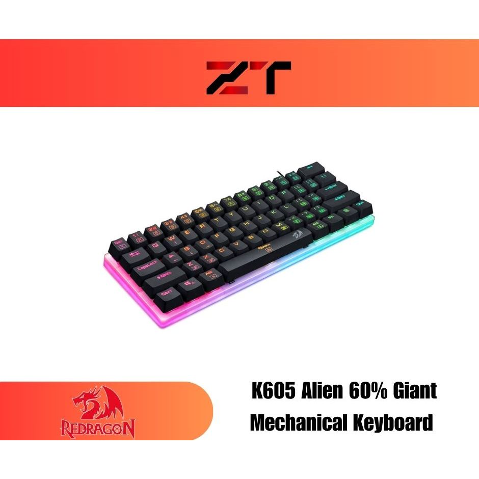 Redragon K605 Alien 60% Giant Mechanical Keyboard | Shopee Malaysia