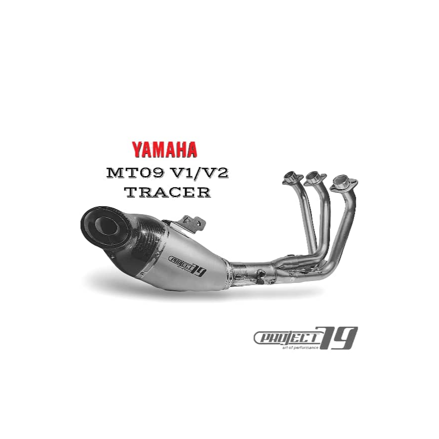 Project79 Exhaust Yamaha MT09 V1 V2 Under Body Full System Piping ...