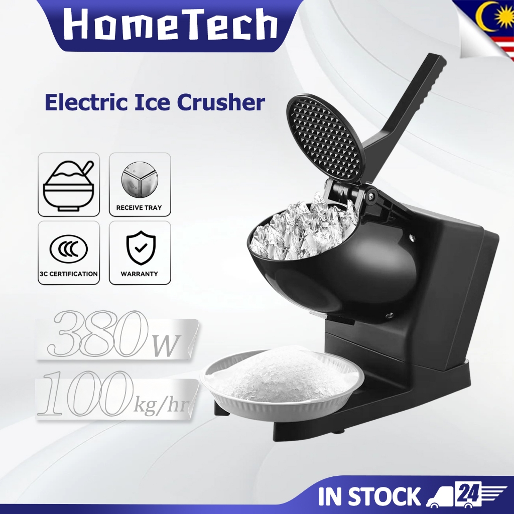 🔥5-year warranty🔥Ice Crusher Machine 100kg/hr Mesin Ice Shaver Mesin ...