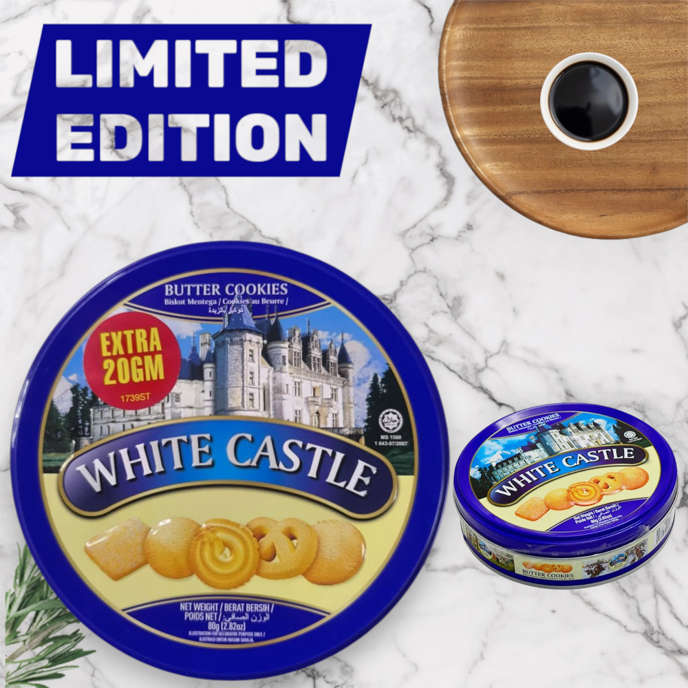 White Castle Butter Cookies (80G) | Shopee Malaysia