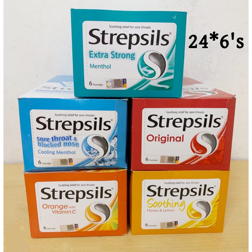 Strepsils(6's x 24)mix flavour accept | Shopee Malaysia
