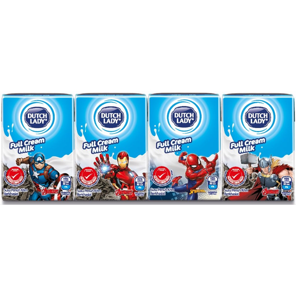 Dutch Lady UHT Marvel Full Cream Milk 4 x 125ml | Shopee Malaysia