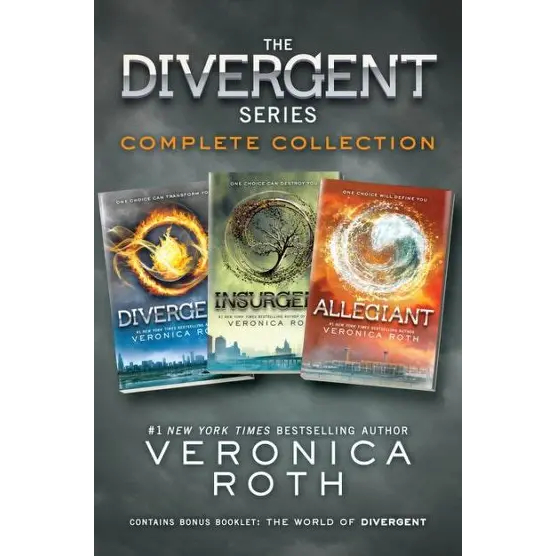 The Divergent Series by Veronica Roth | divergent | allegiant ...