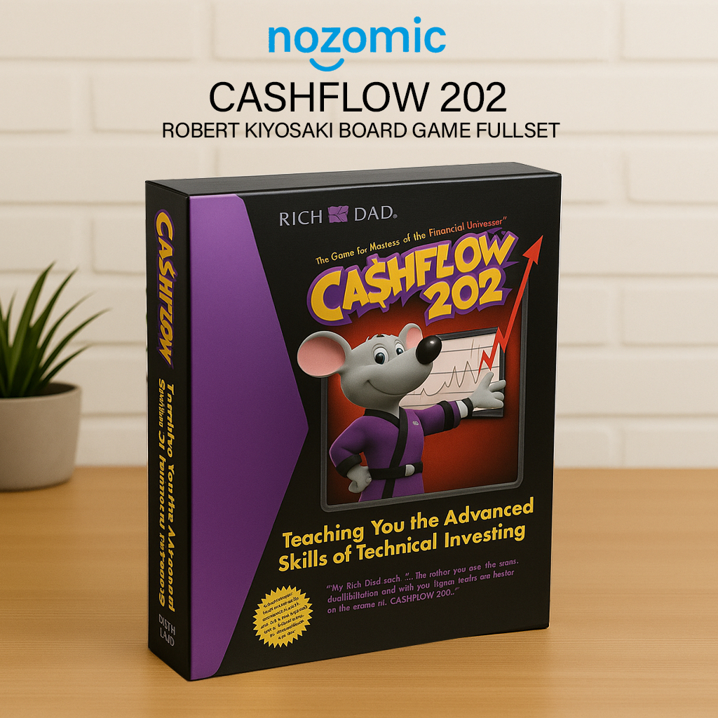 Permainan Board Game New Cashflow 202 Rich Dad Poor Dad Robert Kiyosaki ...