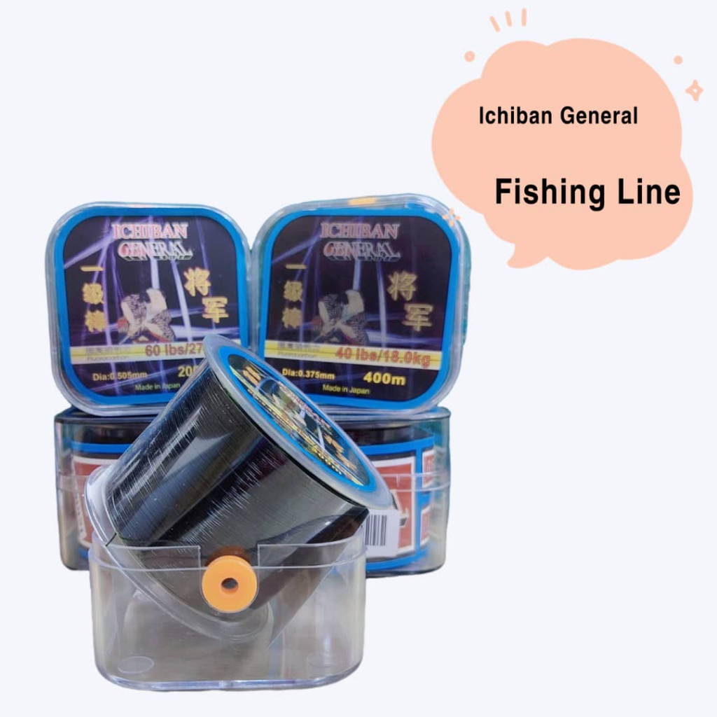 Tali Pancing Ichiban Ichiban General Fishing Line – Ultra Tough ...
