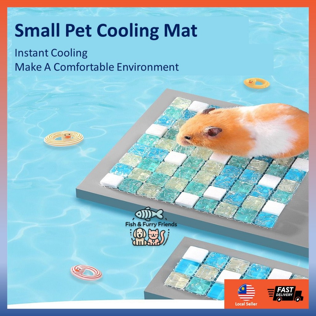 Pet Cooling Pad / Tikar Penyejuk Hamster Guinea Pig Rabbit Hedgehog ...