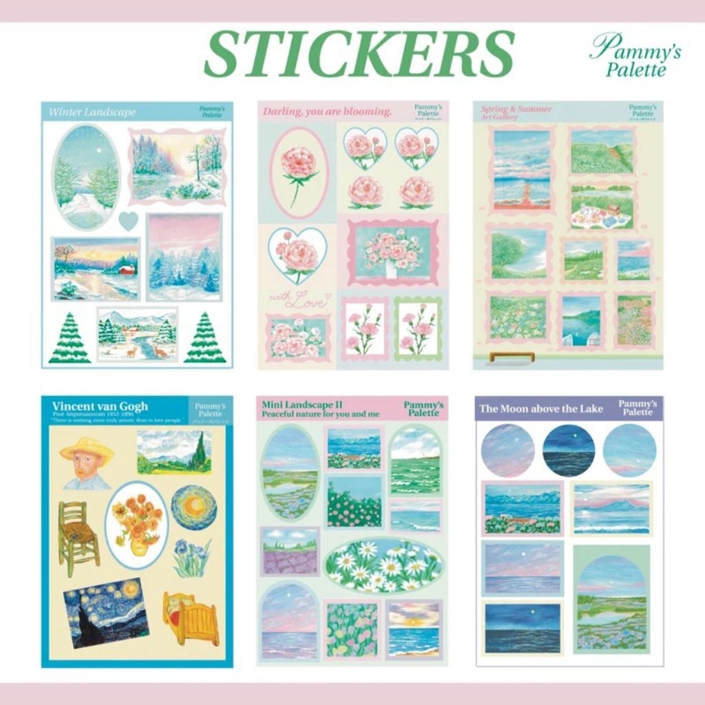 sticker pack - collection by pammy's palette (mari! ke kedai) | Shopee ...
