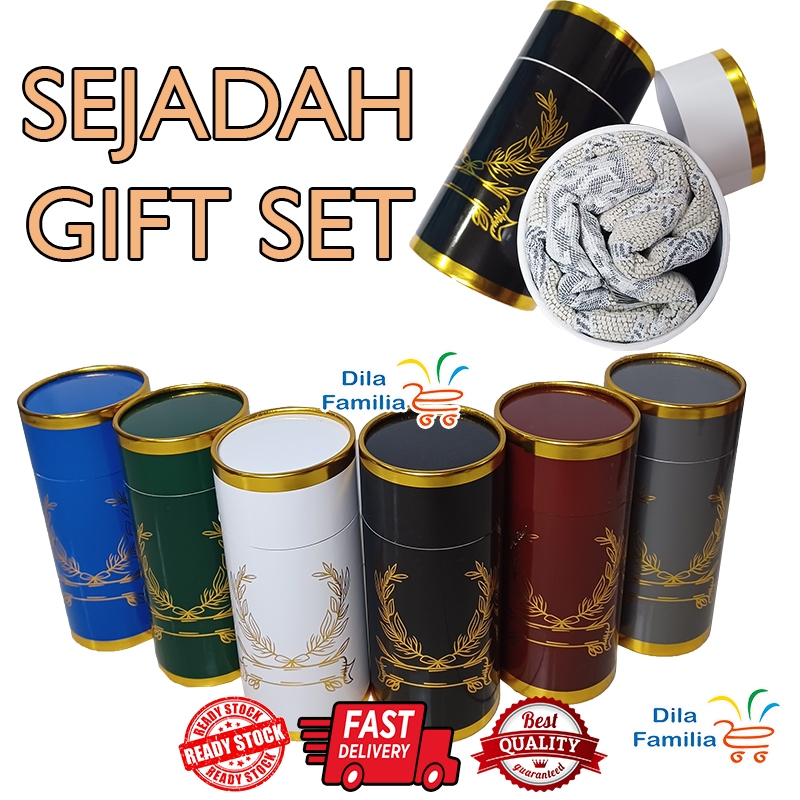 Sejadah Beserta Box Kotak Gift Set Exclusive Al Iman Hadiah Hantaran ...