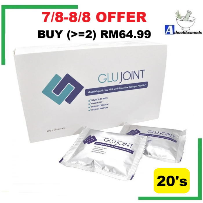 (EXP09/27) GLUJOINT – MIXED ORGANIC SOY MILK WITH BIOACTIVE COLLAGEN ...