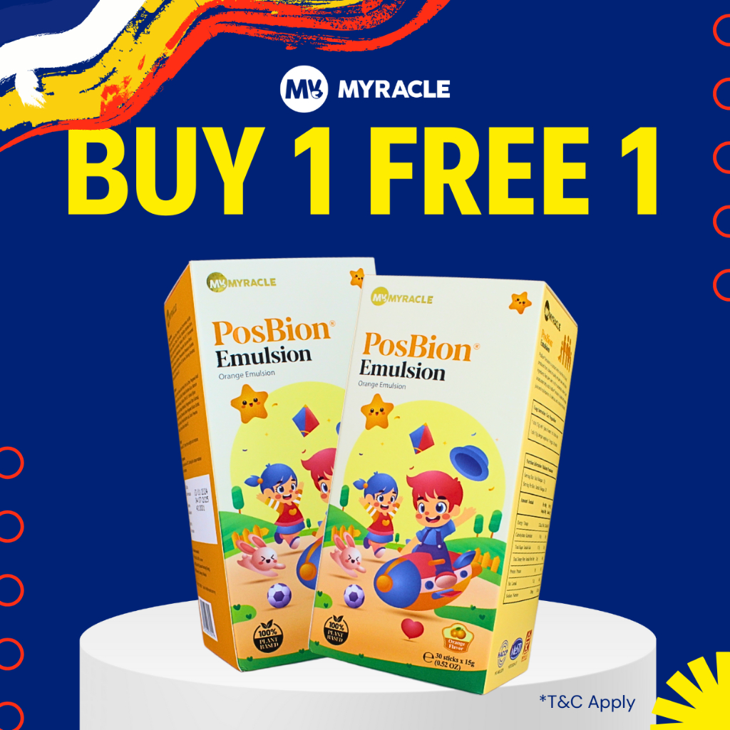 My Myracle PosBion Emulsion For Kids (Orange Flavor) for Brain ...