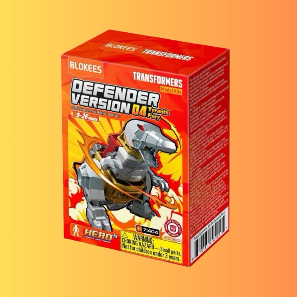 Blokees Transformers Defender Version 04: Tyrants Fury | Shopee Malaysia