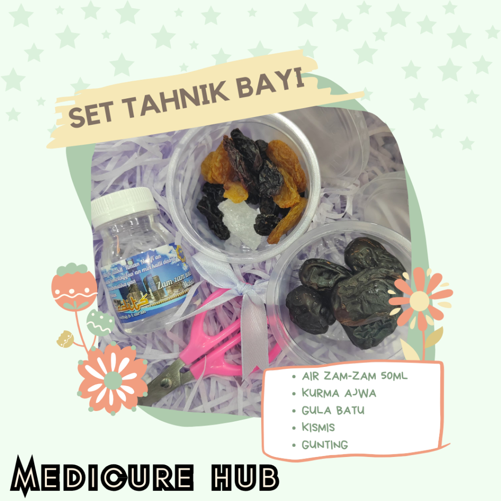 SET TAHNIK LENGKAP | CUKUR JAMBUL BAYI | NEWBORN BABY SET | Shopee Malaysia
