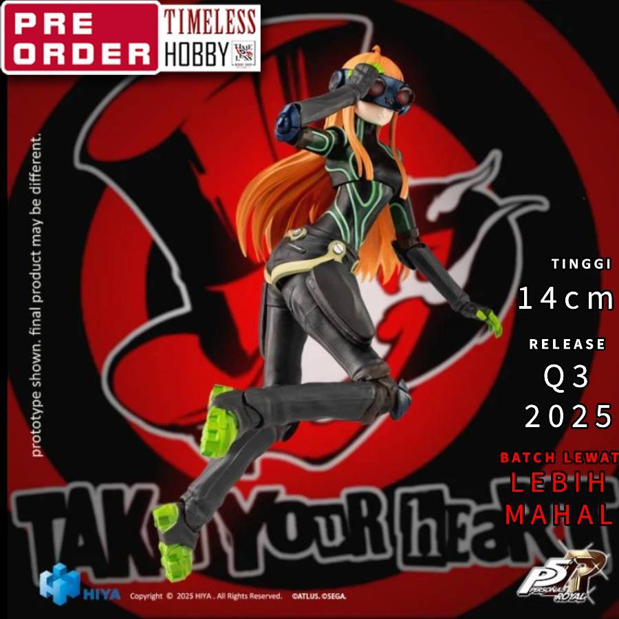 RM220 HIYA Toys Oracle Exquisite Basic 1/12 Scale Action Figure Persona ...