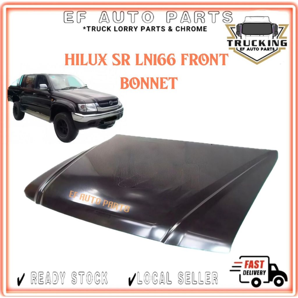 TOYOTA HILUX SR LN166 FRONT BONNET BONET DEPAN 4X4 TURBO EF AUTO PARTS ...