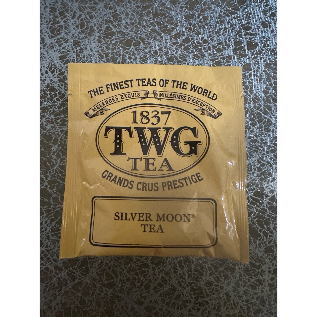 (2 teabags)TWG TEA SILVER MOON TEA ( 2 teabags without box ) | Shopee ...