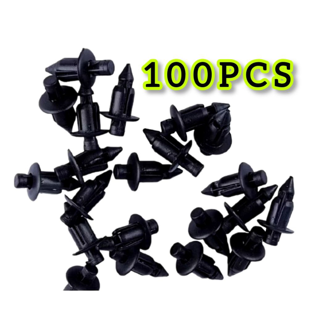 100pcs 6mm hole motor 】Cover Set Klip Motor R15 RS150 LC135 NVX NMAX ...